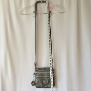 Kipling | Bags | Kipling Silver Crossbody Bag With Adjustable Straps ...